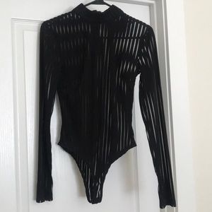 Forever 21 | Tops | Stripe See Through Top | Poshmark